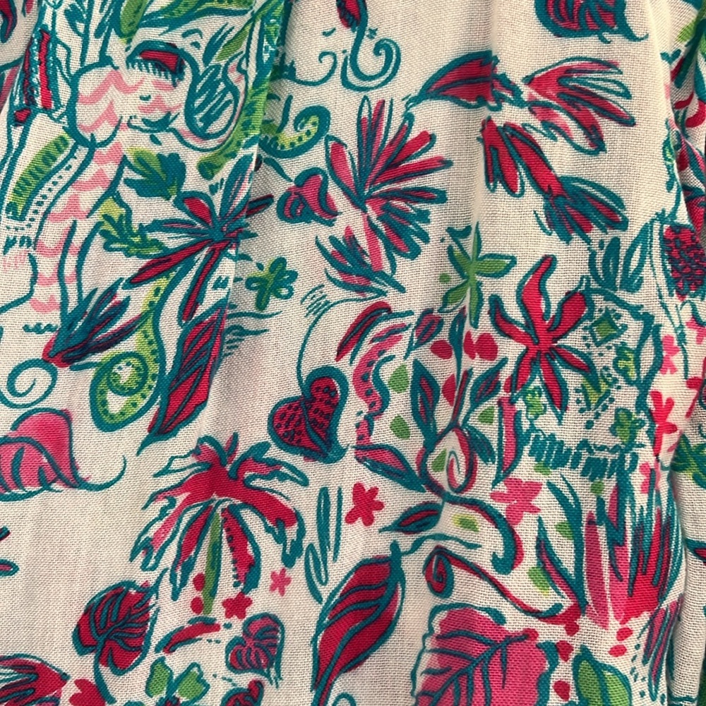 Rare Lilly Pulitzer Sample Top - Queen Of The Jungle - Gem